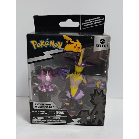 Jazwares | Toys | Jazwares Pokemon Select Toxel Toxtricity Evolution ...